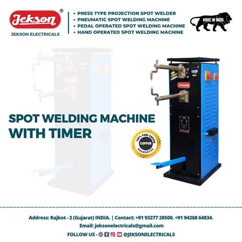 Jekson Spot Welder For Industrial At Rs 65000 In Rajkot Id 2851620648533