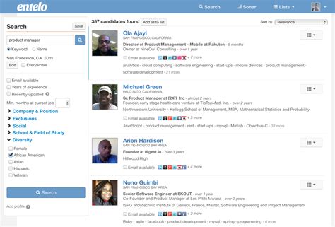 People Aggregator Entelo Launches A Diversity Recruiting Product ERE