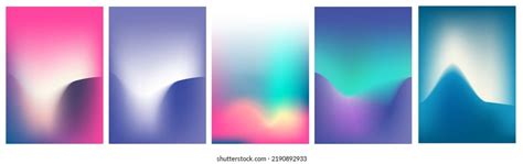 Geometric Shape On Gradient Background Science Stock Vector Royalty