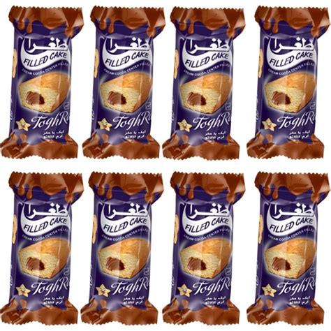 خرید و قیمت کیک مغزدار کرم کاکائو طغرا 80 گرمی بسته 24 عددی ترب