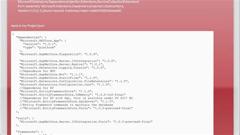 Core Ef Optionsuseinmemorydatabase Systemtypeloadexception