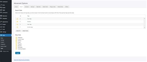 Exporting Data Json Wp Go Maps Documentation
