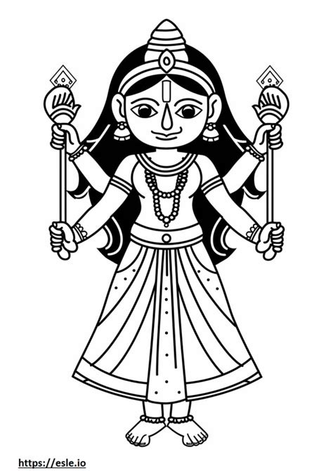 Durga Devi Para Pintar