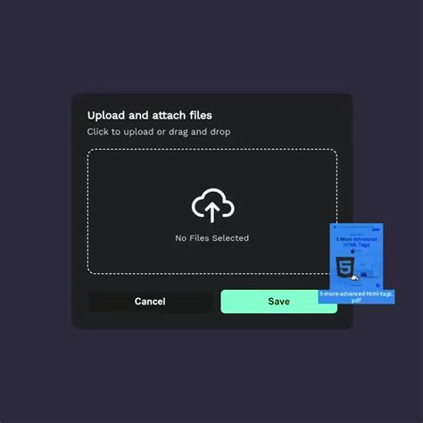 Vincent Vincent On Linkedin Create File Upload Using Html Css And Javascript