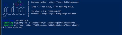 Julia Crashes On Any Package Command · Issue 29027 · Julialangjulia