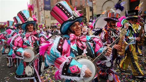 Mummers Strut Down South Broad Street In 120th Annual Mummers Parade