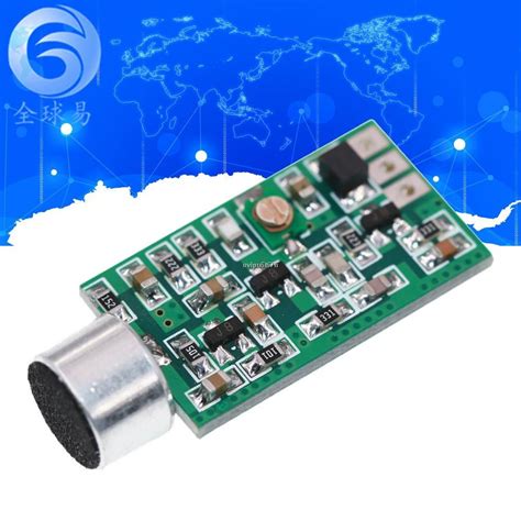 讠fm Audio Transmitter Module Fm Microphone Wireless Pickup 3v 5v Fm Transmitter Mic Core Board