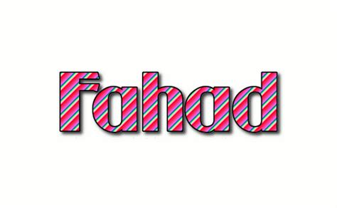 Fahad Logo Herramienta De Diseño De Nombres Gratis De Flaming Text