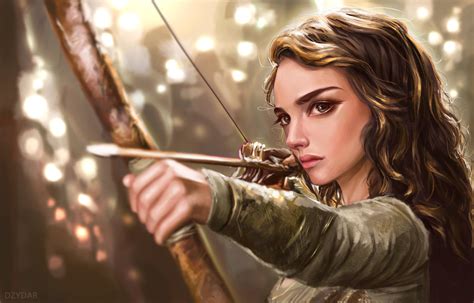 Archer Girl Wallpaperhd Artist Wallpapers4k Wallpapersimages