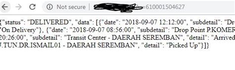 Sample Barcode Reader Application Parcel Tracking Faiz Amer