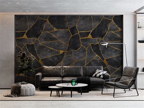 Kintsugi Style Pattern On Behance