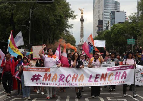 La Jornada En Marcha Lencha En Cdmx Exigen Vidas Libres De