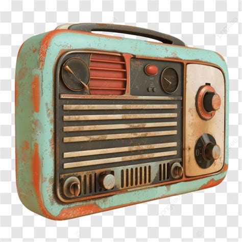 투명 배경에 복고풍 라디오 레트로 라디오 투명한 배경 라디오 Png 일러스트 및 이미지 에 대한 무료 다운로드 Pngtree