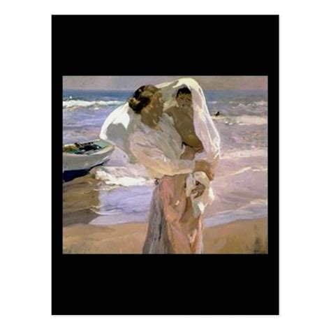 Joaquín Sorolla y Bastida After The Bath Postcard Zazzle