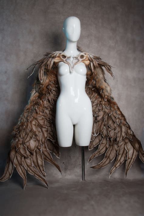 Handmade Harpy Costume Candy Makeup Artist
