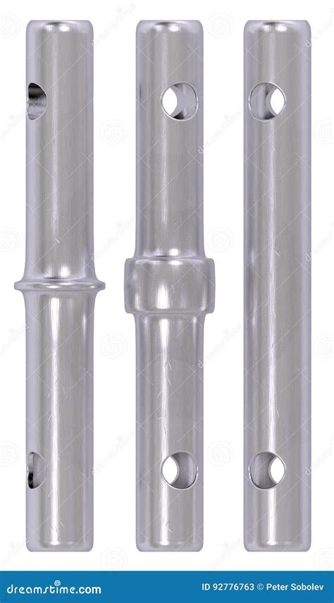 Scaffolding Stacking Pins Stock Image Image Of Isolated 92776763