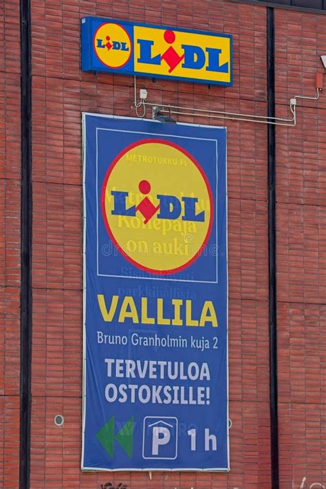 Lidl Logo Sign Editorial Photography Image Of Wall 344753447