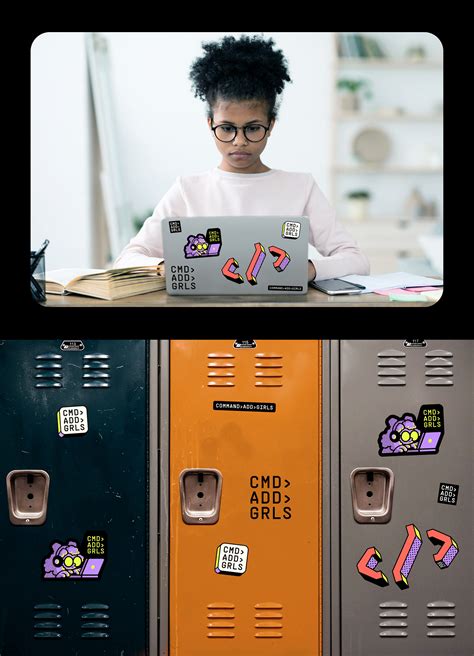 Command Add Girls Branding Behance