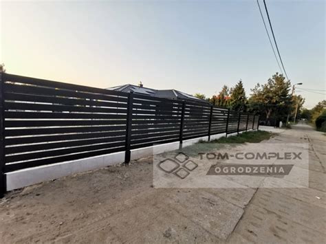 Ogrodzenia Palisadowe Poziome Tom Complex