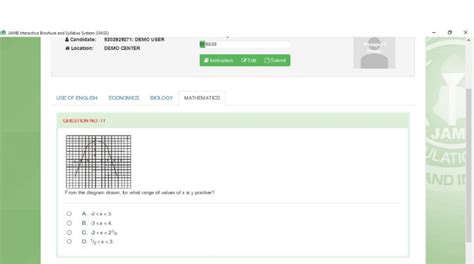 Sampled Higher Education Entrance Dummy Cba Question In Nigeria Jamb