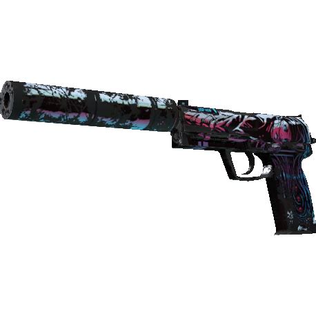Usp 消音版 黑色魅影 战痕累累cs2饰品交易网易buff