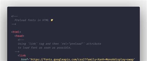 How To Load A Font From A Url As Soon As Possible Or Preload A Font In Html Dev Community