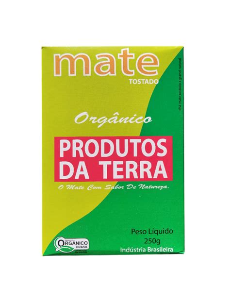 Chá Mate Orgânico Produtos Da Terra 250g Armazém Do Campo Maringá