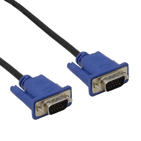 Cable Vga Db15 Macho A Macho 18 Metros Blindado Negro Sp Digital