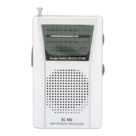 Buy Portable Radio AM FM Compact Transistor Radio AA Battery Operated With Long Range
