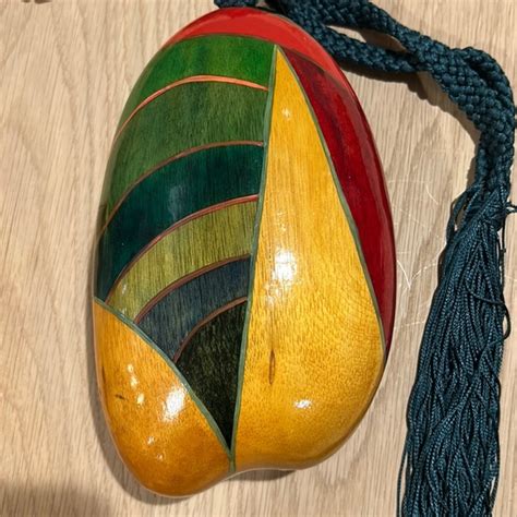 Raphael Sanchez Bags Raphael Sanchez Vintage Wood Art To Wear Designer Clutch Purse And Belt