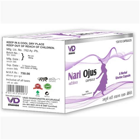Nari Ojus Capsules At ₹ 100bottle In Sangrur Id 2853111258991
