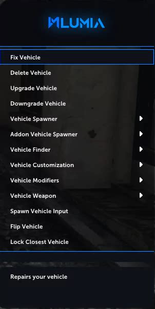 Lumia Menu Fivem Ezmod Store