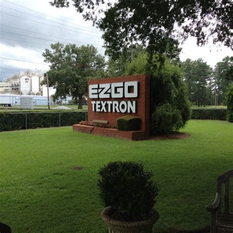 Textron Specialized Vehicles Ez Go Factory In Augusta