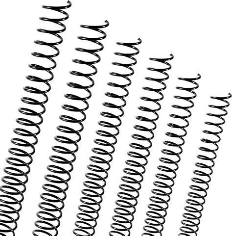 120pcs plastic spiral binding coils 4 1 pitch spiral binding spines