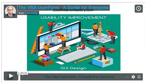 Vba Userform A Guide For Everyone Excel Macro Mastery
