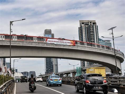 FOTO Ini Potret Longspan LRT Gatsu Kuningan Yang Disebut Salah Desain