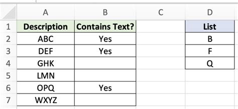 How To Check If Cell Contains Text From List In Excel Smart Calculations