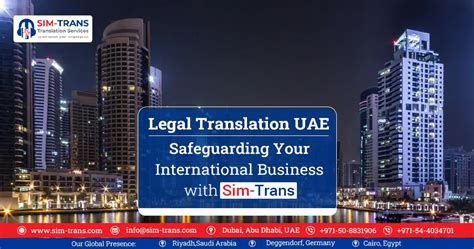 Legal Translation Dubai Safeguarding Your International Business With