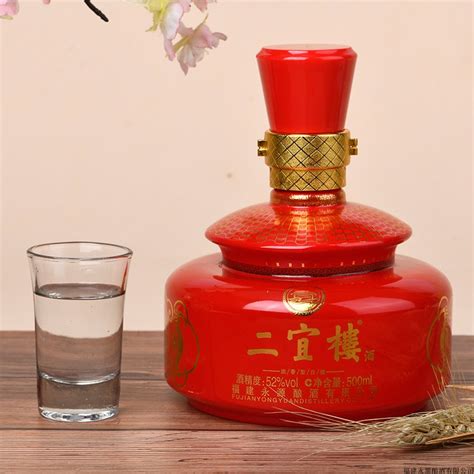 二宜楼白酒福建鸿源浓香型52度五粮精酿粮食酒整箱整件厂家直销虎窝淘