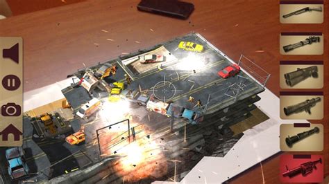 table zombies lite augmented reality game by rathika subramanian