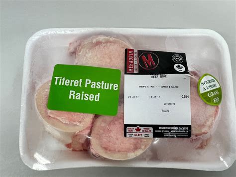 Frozen Pasture Raised Kosher Grass Fed Marrow Bones 2295lb Nu Age
