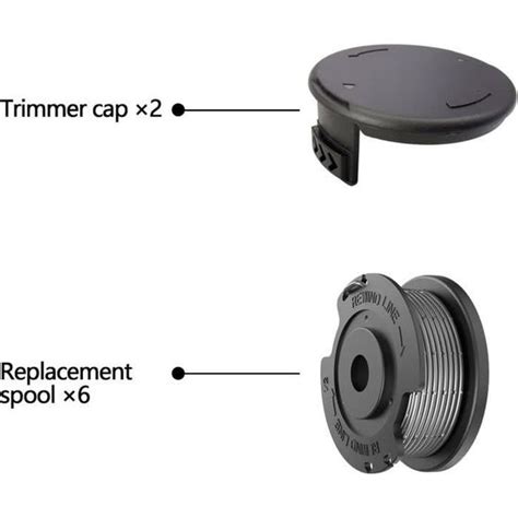 Bobine Rechange Pour Coupe Bordure Bosch F F Bobine