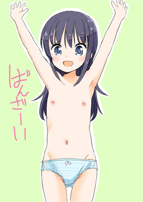 Fuyuno Mikan Original Highres 1girl D Armpits Arms Up Black