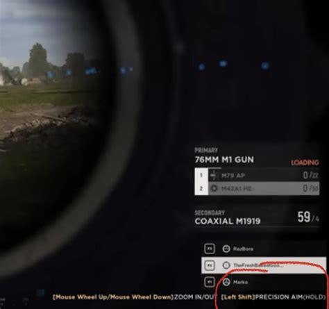 Precision Aim Function In Tanks R Hellletloose