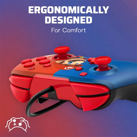 Pdp Rematch Wired Controller Power Pose Mario For Nintendo Switch