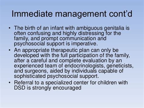 Disorders Of Sex Development