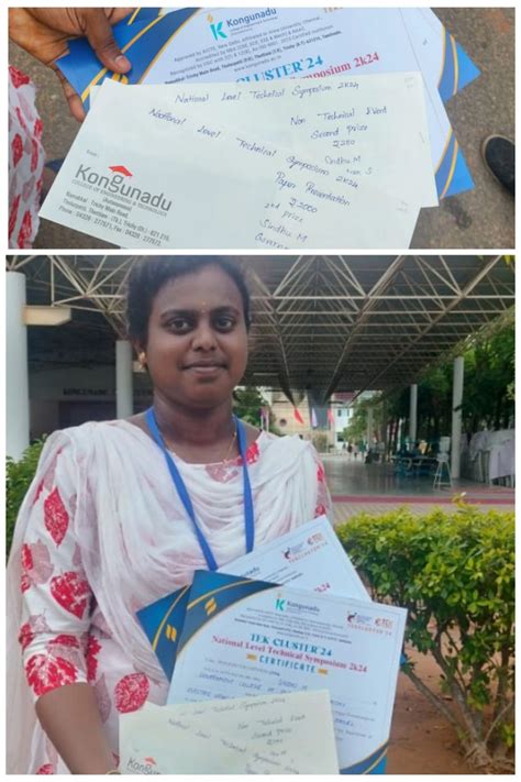 Sindhu M On Linkedin Won 2st Prize 🏆in National Level Conference And