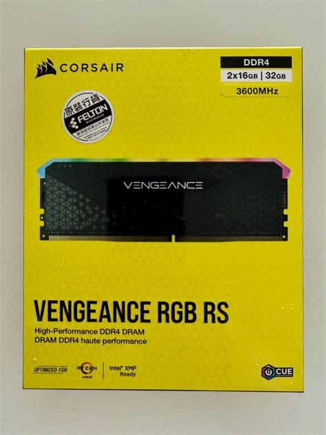 Corsair 32g 2x16g Ddr4 3600mhz 電腦＆科技 電腦周邊及配件 電腦周邊產品 Carousell
