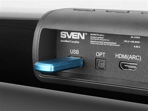 SVEN SB-2200D Soundbar with wireless subwoofer