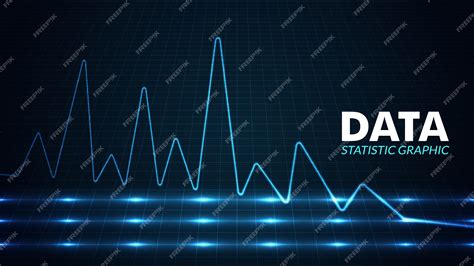 Premium Vector Big Data Analysis Visualization Background